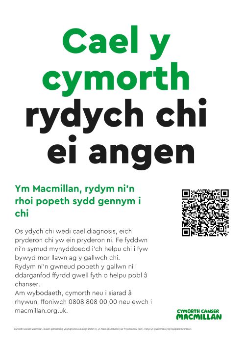 Get the support you need (Welsh) – Macmillan Orders
