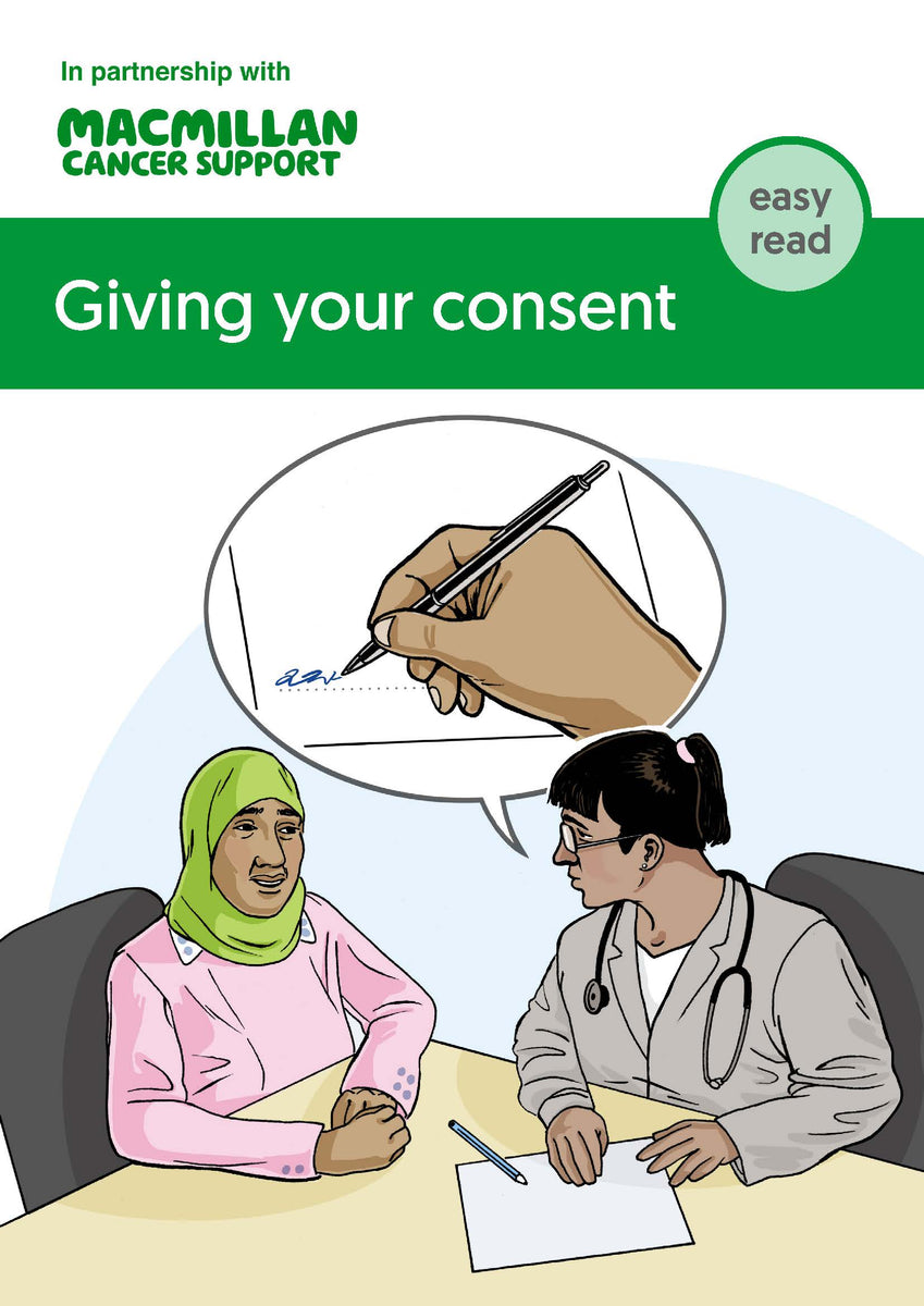 Giving your consent – Macmillan Orders