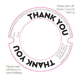 Collection tin re-seals – Macmillan Orders