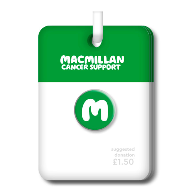 Logo pin badge replenishment box - "M" badge (pack of 10) – Macmillan Orders