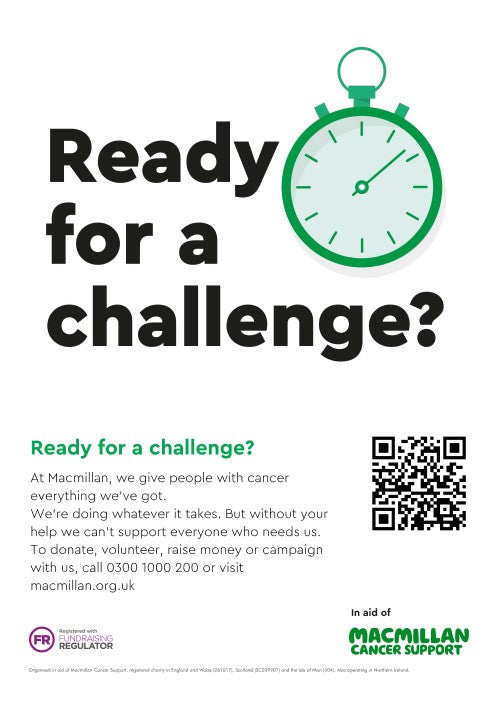 Ready for a challenge – Macmillan Orders