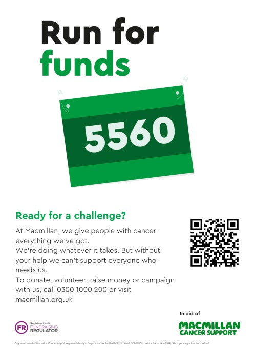 Run for funds – Macmillan Orders