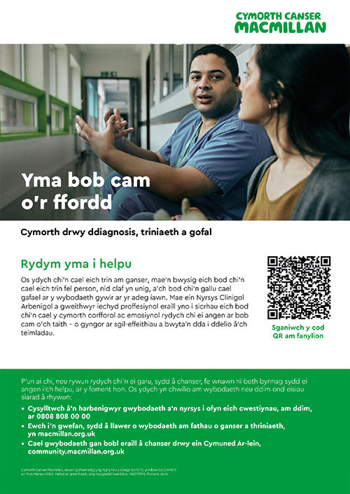 Here every step of the way (Welsh) – Macmillan Orders