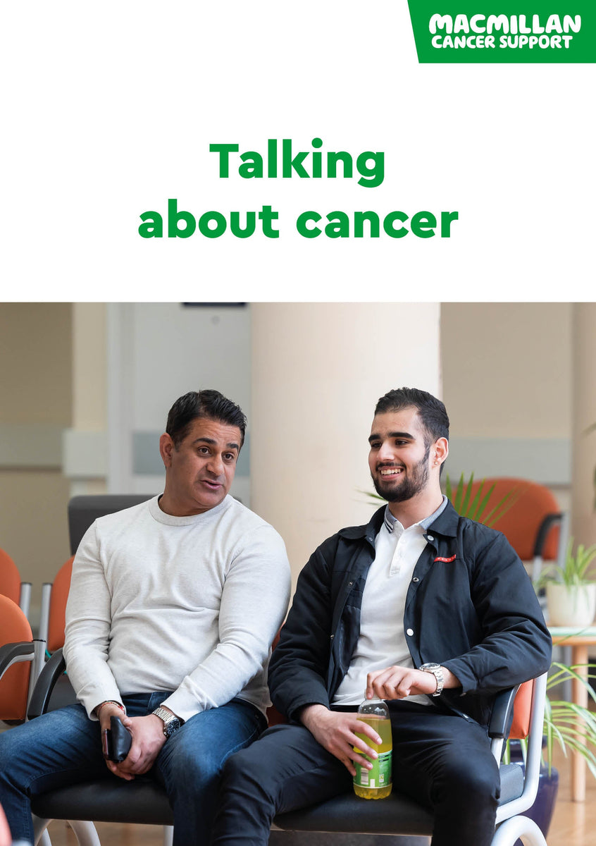 Talking about cancer – Macmillan Orders