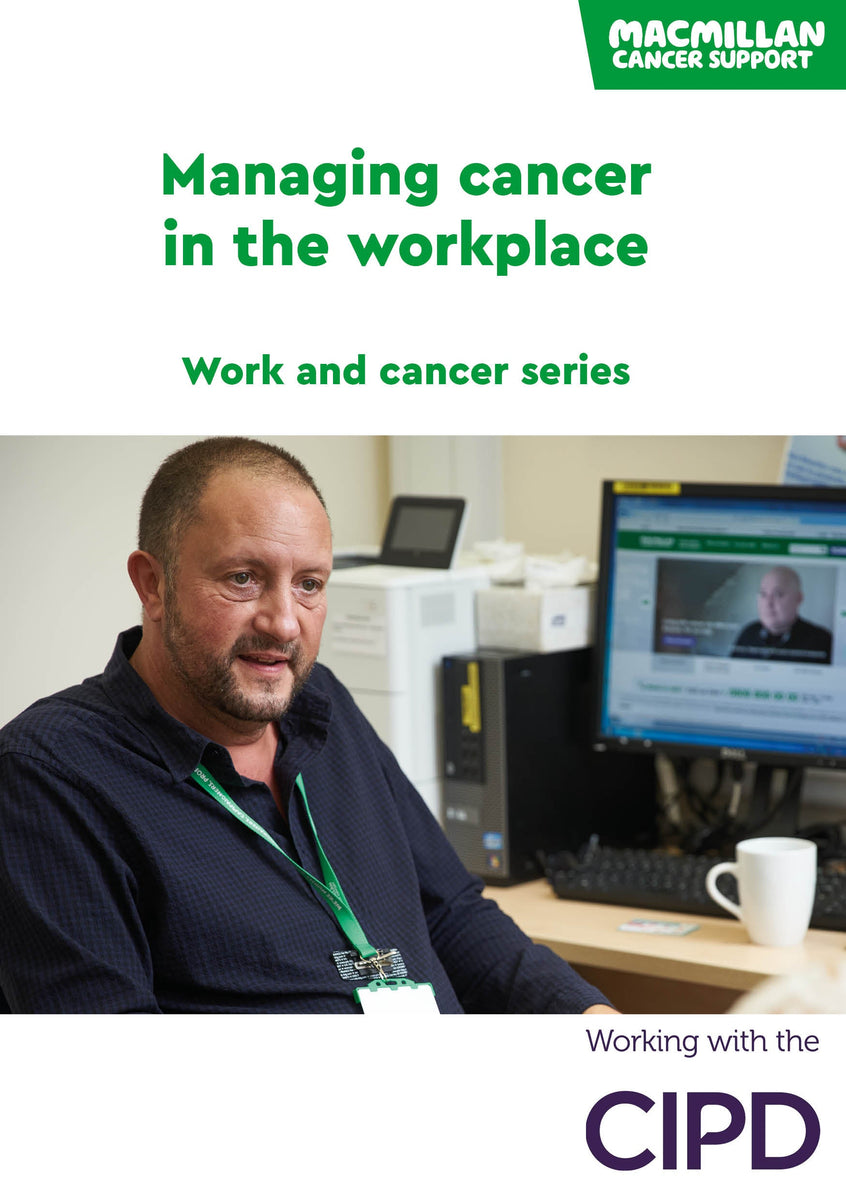 Managing cancer in the workplace – Macmillan Orders