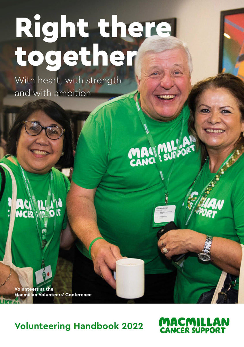 Volunteer Handbook – Macmillan Orders