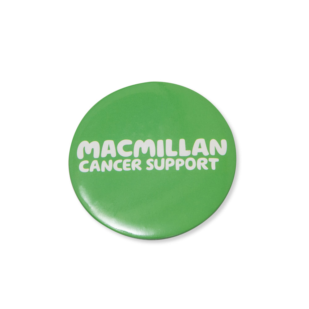 Large button badge – Macmillan Orders